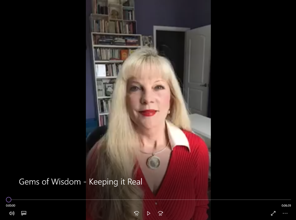 Keeping it "Real" - Lee Milteer